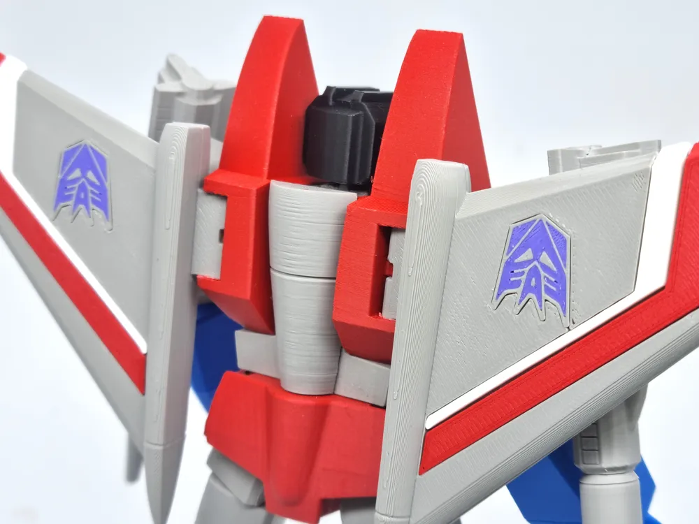 Transformers Devastation Starscream Action Figure by congee prints ...