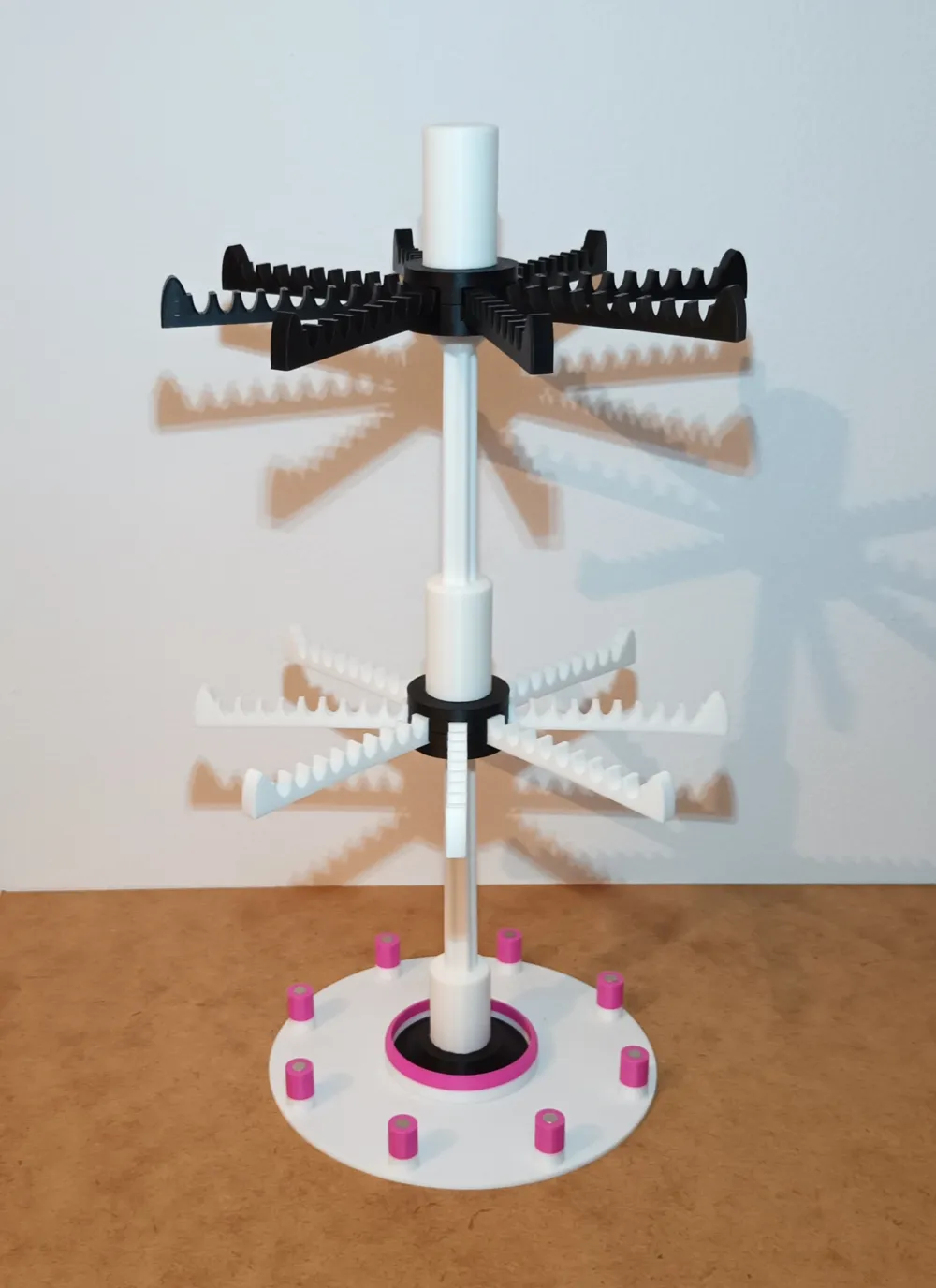 Display Keyring - Keychain Holder Holds 72 or 144 - Free 3D Print Model ...