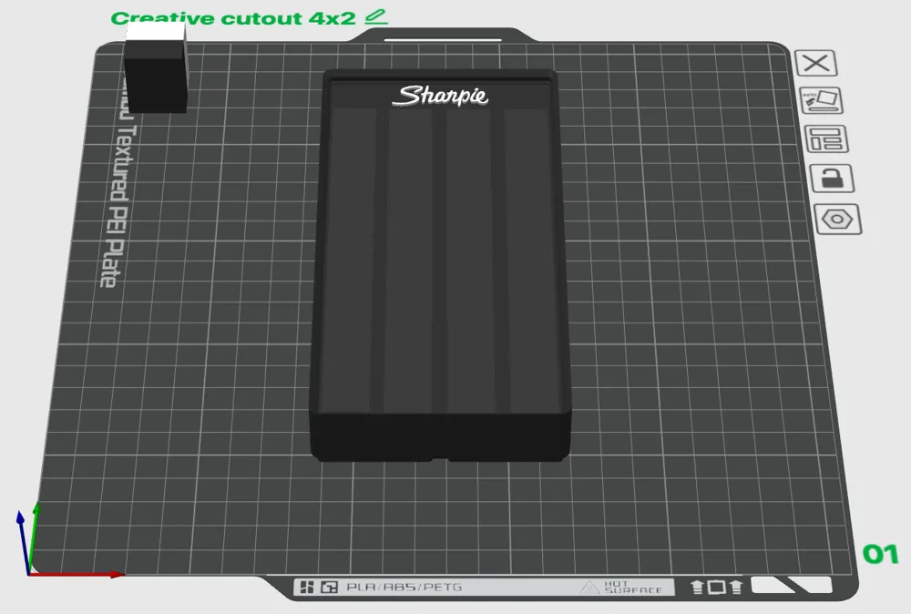 Sharpie Creative Marker Gridfinity Storage by MAYMANNMakerWorld ...