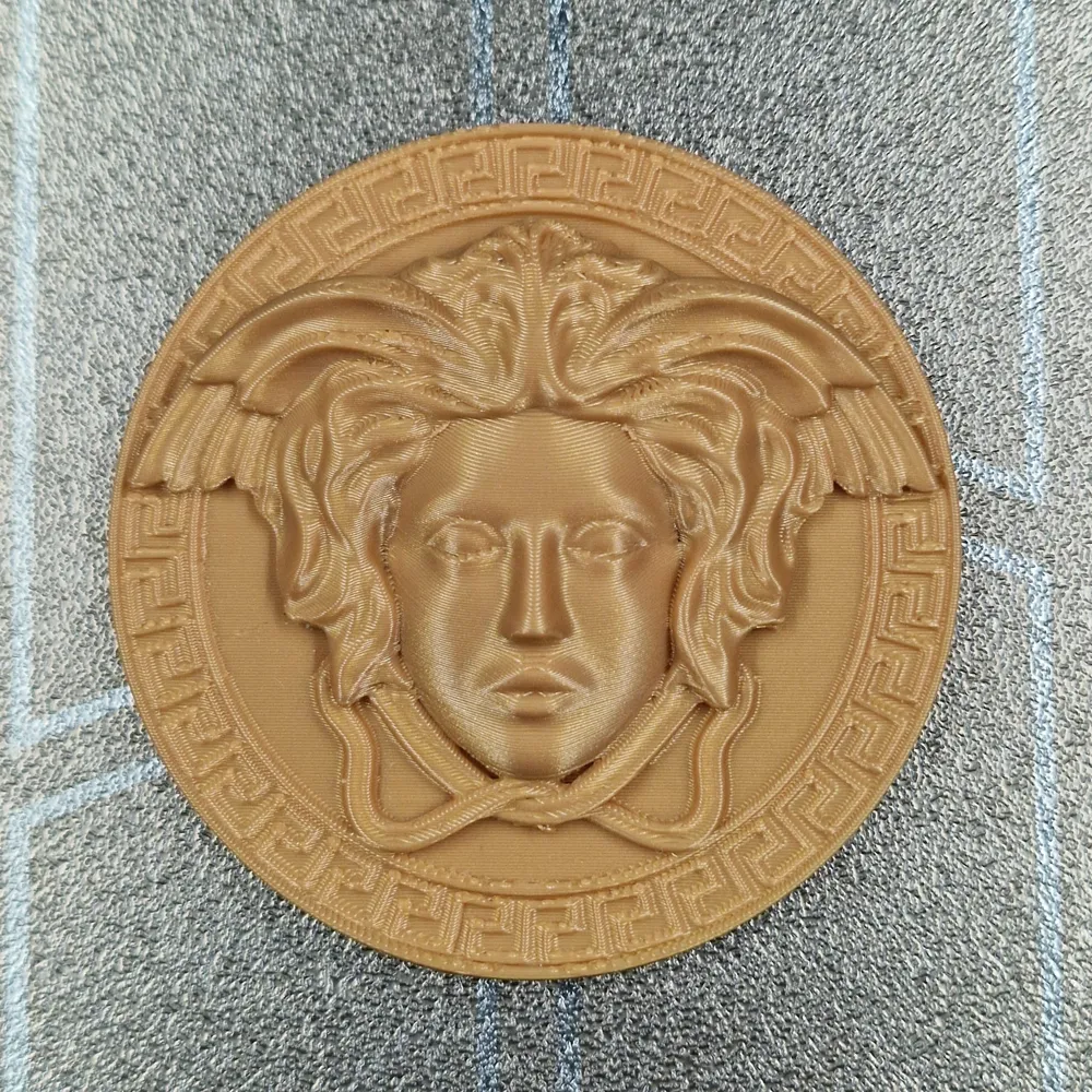 VERSACE Emblem in High Definition - Free 3D Print Model - MakerWorld