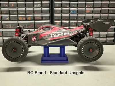 RC stand for 1/10 and 1/8 scale models by TeamK MakerWorld: Download ...