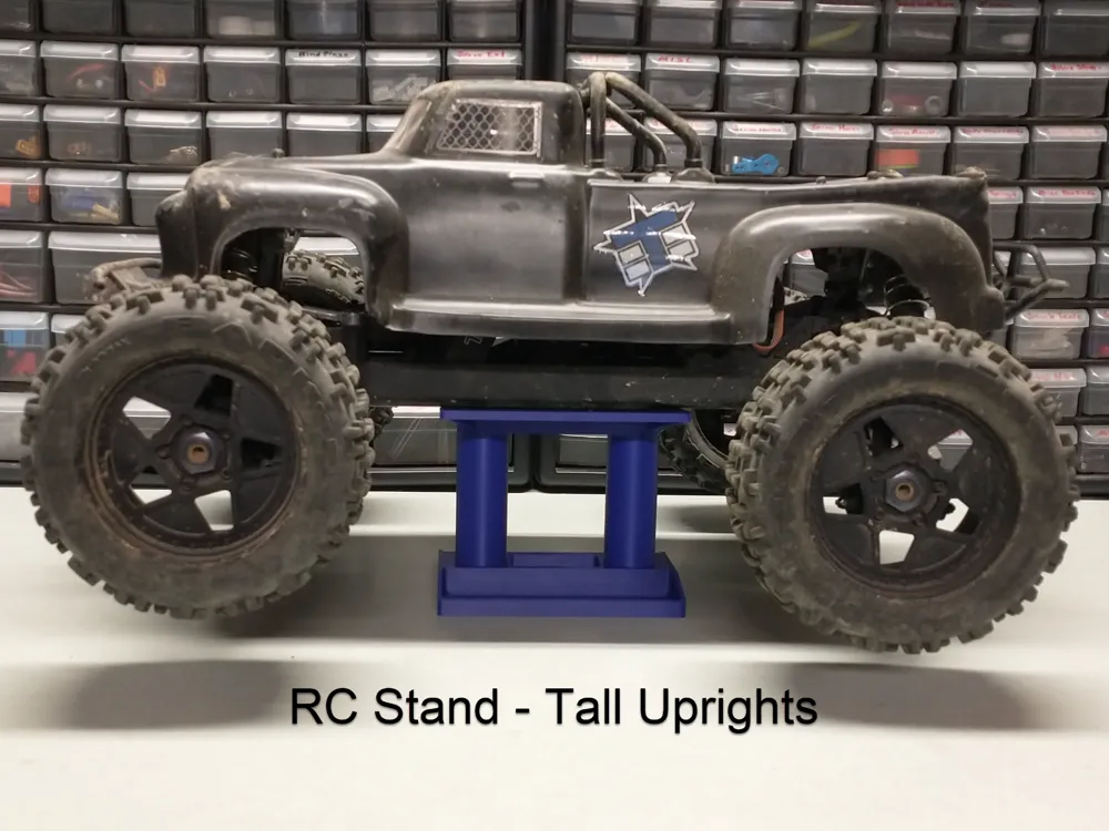 RC stand for 1/10 and 1/8 scale models by TeamK MakerWorld: Download ...