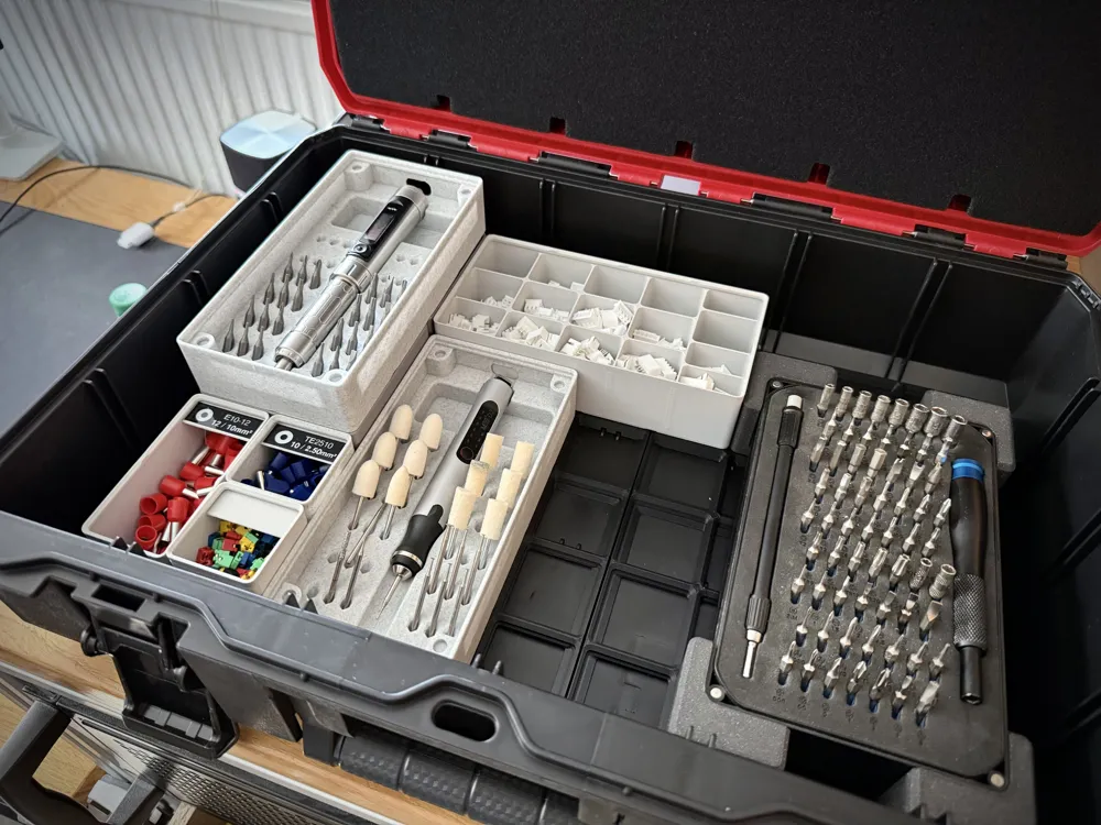 Gridfinity baseplate for Einhell E-Case System by pixelwave MakerWorld: Download Free 3D Models
