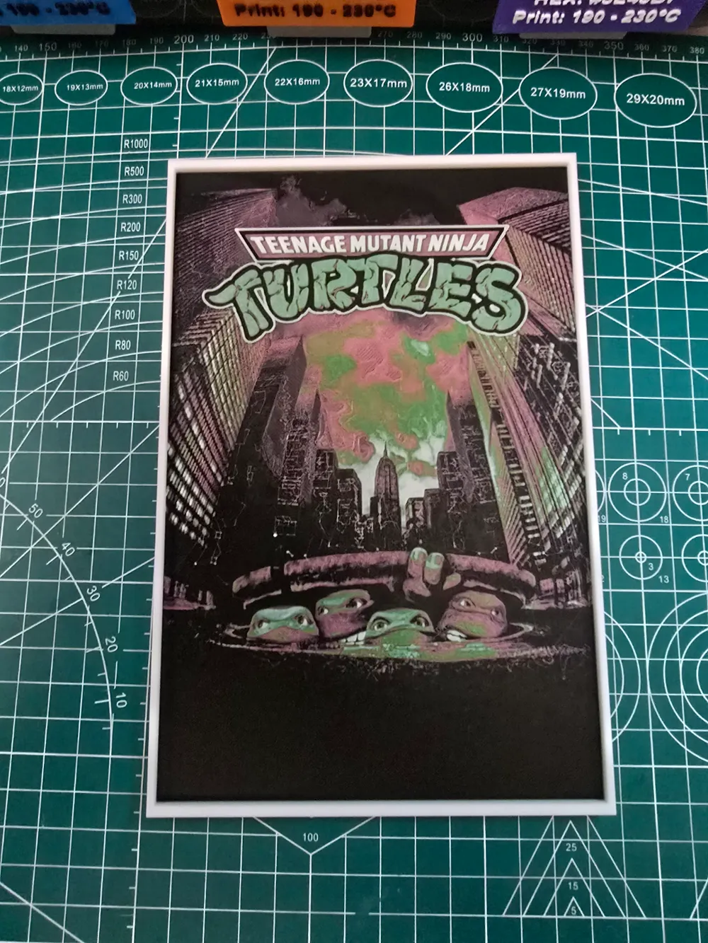 Teenage Mutant Ninja Turtles Movie - Hueforge Art by Lumpy3DMakerWorld ...
