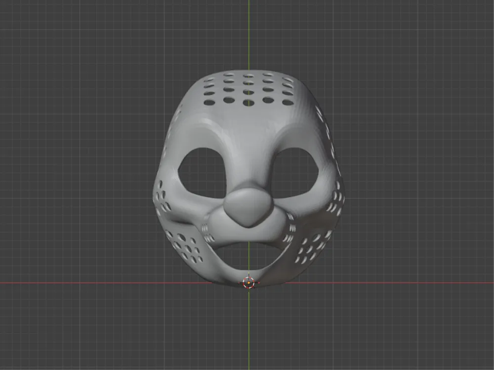Canine Fursuit Headbase - Toony - Free 3D Print Model - MakerWorld