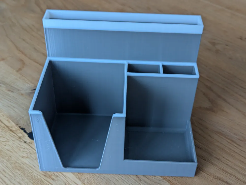 Modern Multi-Compartment Desk Organizer - Free 3D Print Model - MakerWorld