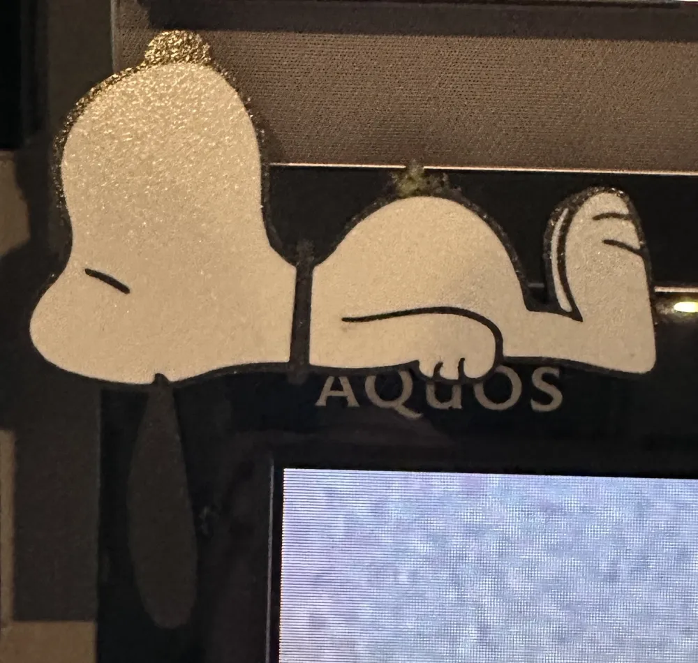 Snoopy Door TV Corner Hanger by illuminat3D - MakerWorld