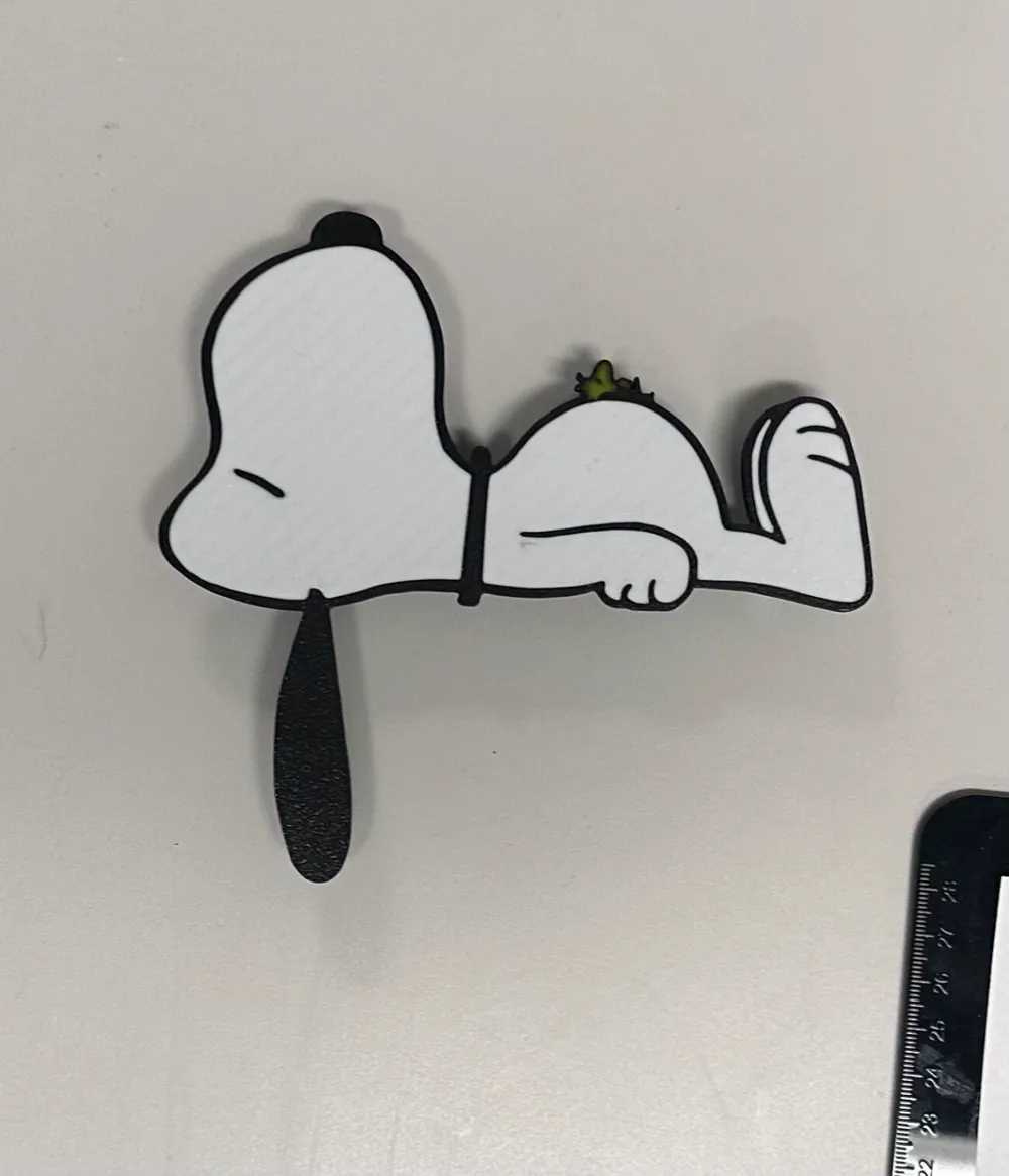 Snoopy Door TV Corner Hanger by illuminat3D - MakerWorld