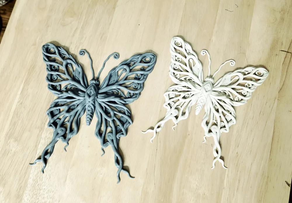 Elegant Butterfly - Free 3D Print Model - MakerWorld