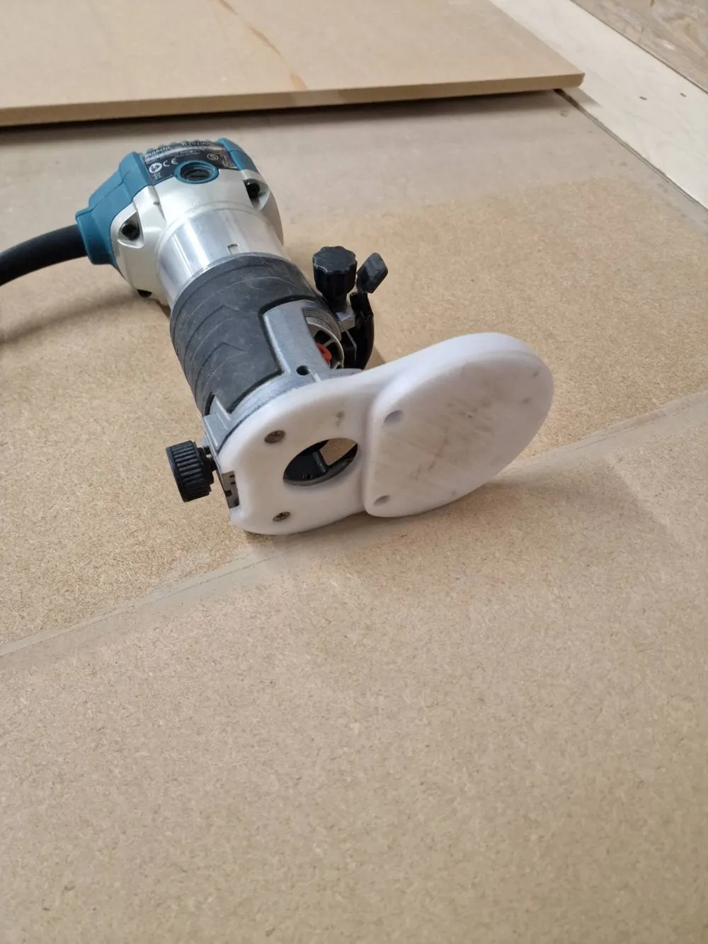 Makita Trimmer Stepped Base Plate - Free 3D Print Model - MakerWorld