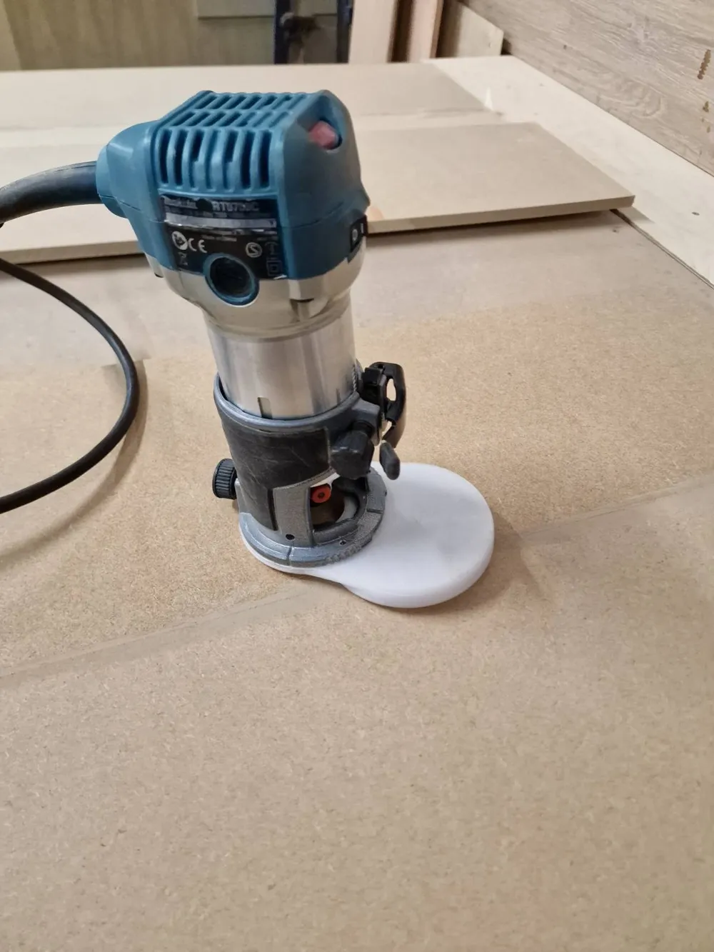 Makita Trimmer Stepped Base Plate - Free 3D Print Model - MakerWorld