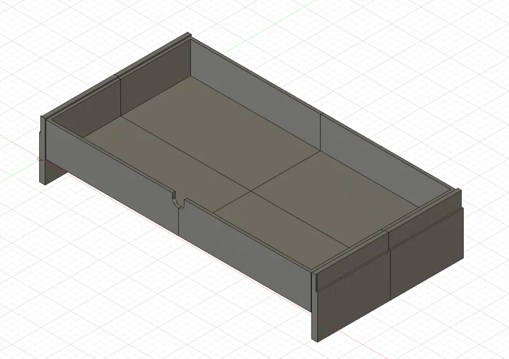 Riser Drawer for Ikea Elloven Monitor Stand by InHim - MakerWorld