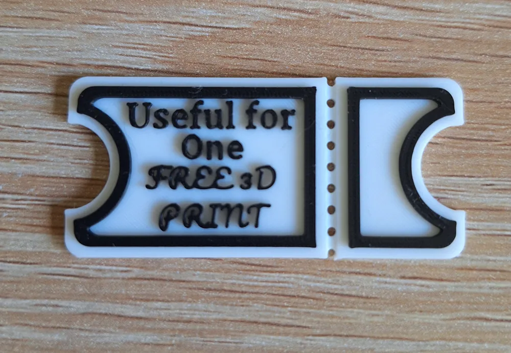 3D Printing Gift Card - Free 3D Print Model - MakerWorld