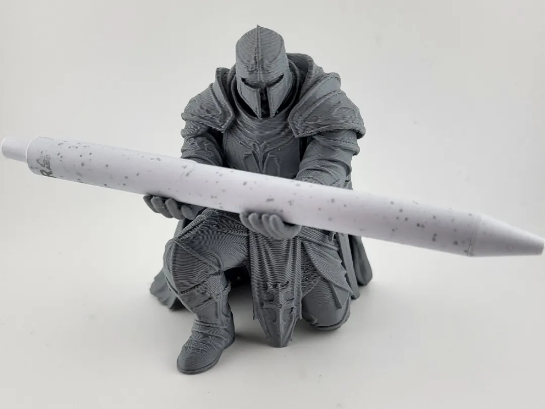 Medieval Knight Pen Holder Desk Organizer v2 - Free 3D Print Model ...