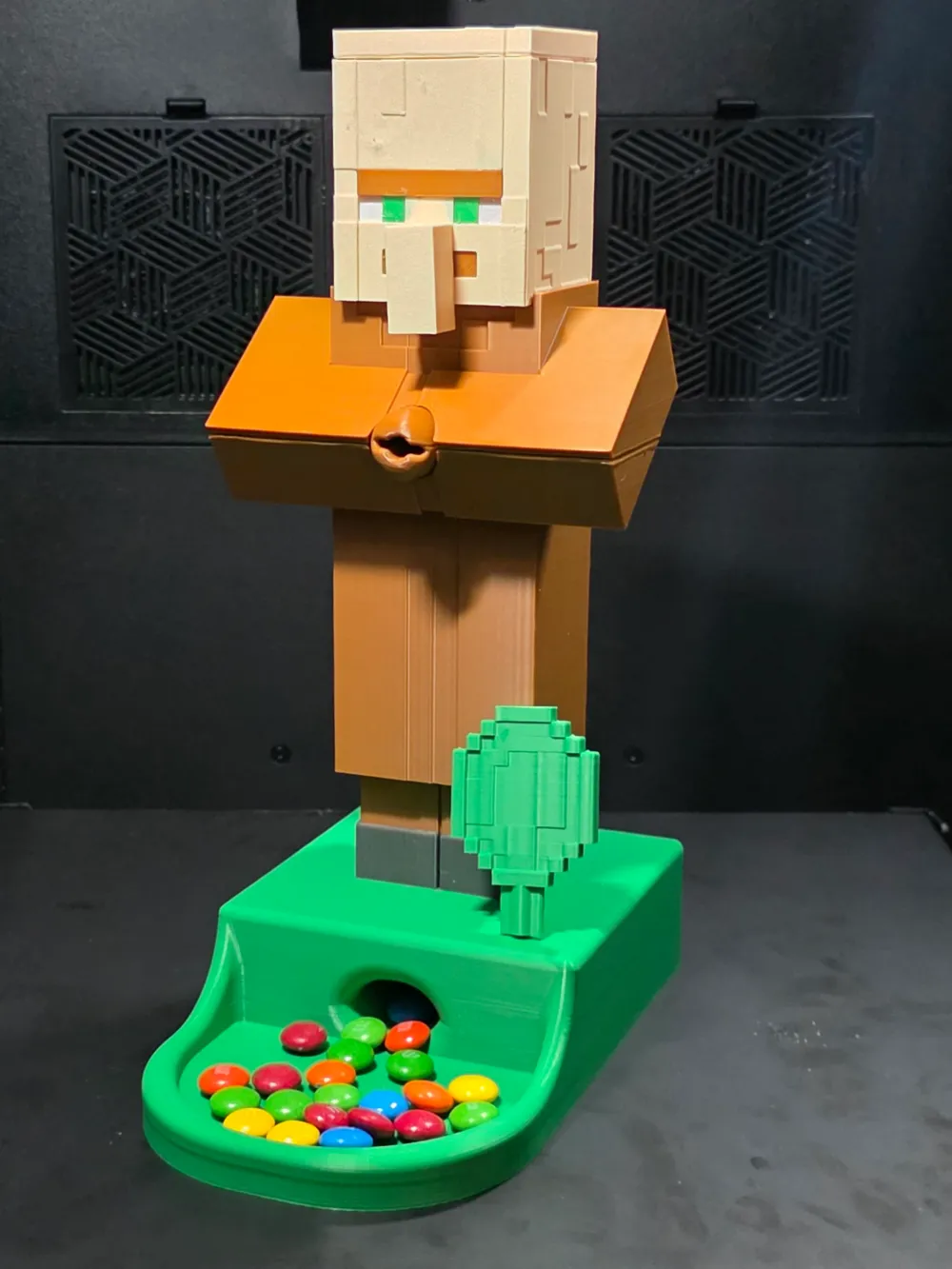 The Villagers Trade - Minecraft Candy Dispenser by TheBluCosmonaut ...