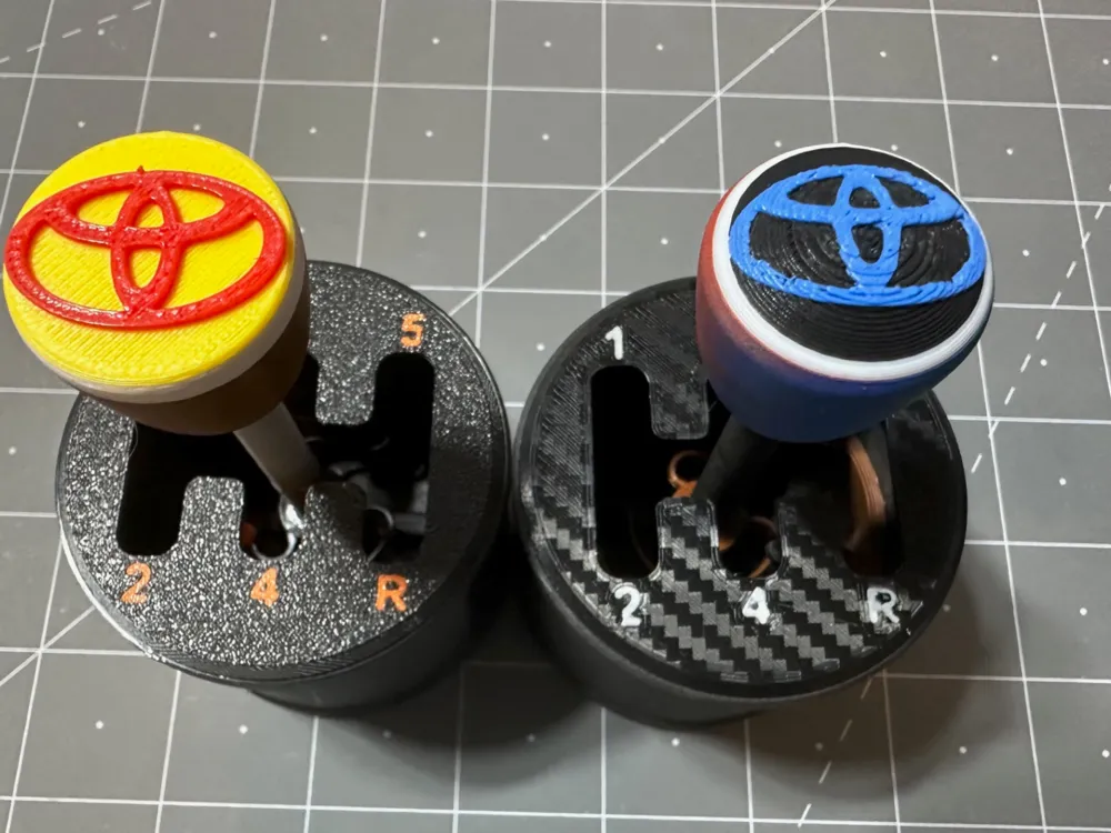 Shift Knob [Toyota] for Stick Shift Fidget Toy V2 Remixed by SigOS ...