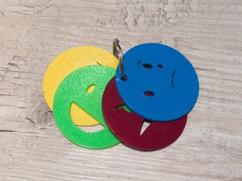 Feelings Tags for kids. - Free 3D Print Model - MakerWorld