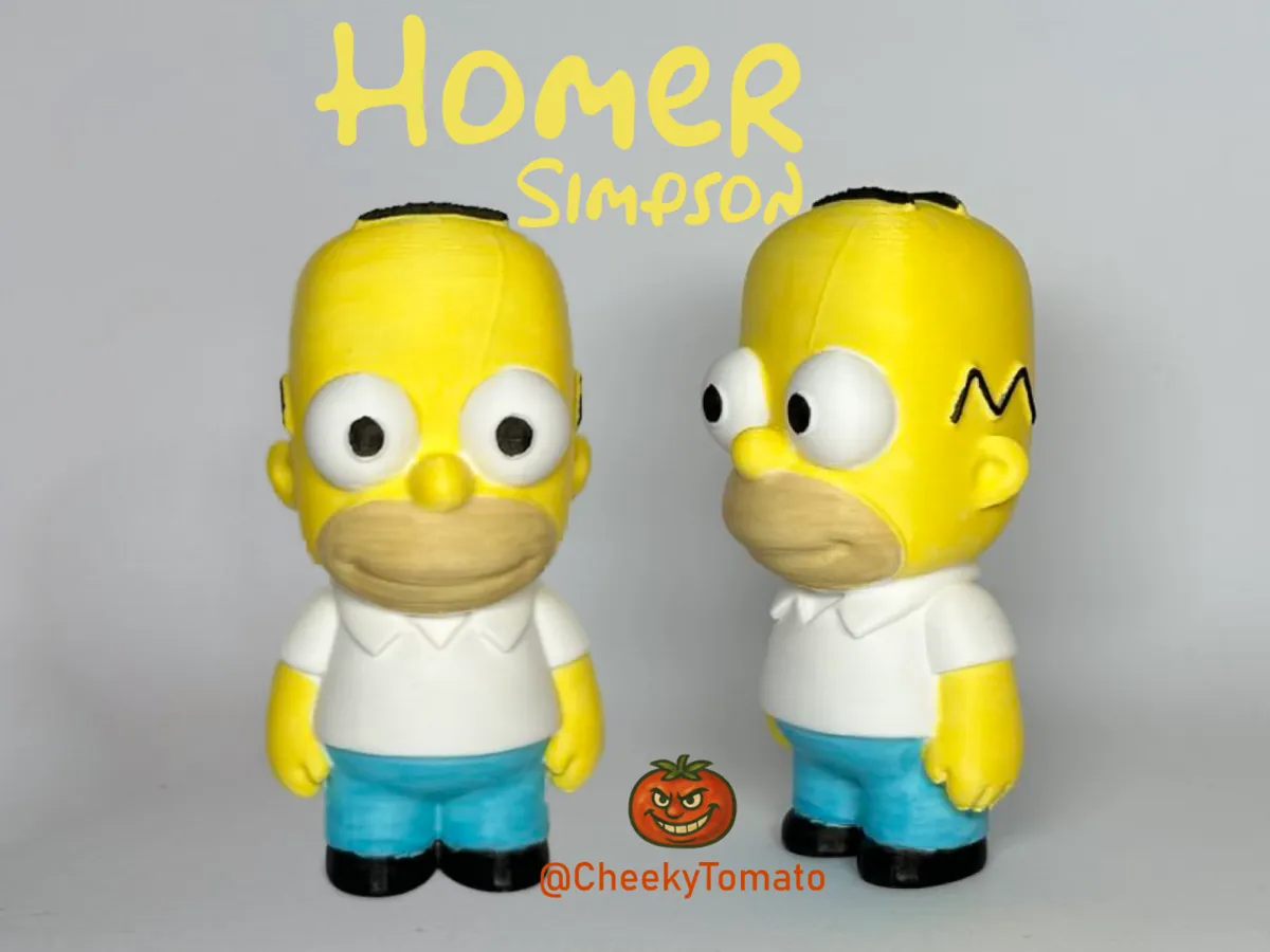 Homer Simpson – The Simpsons DeskBuddy Figurine by CheekyTomato ...