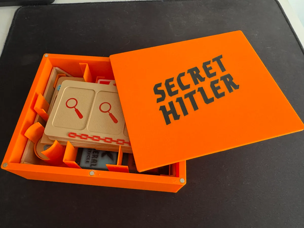Secret Hitler Box - A1 Mini compatible - Free 3D Print Model - MakerWorld