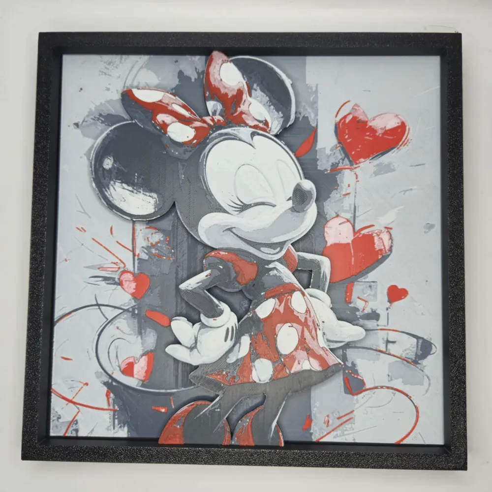 Minnie Mouse Shadowforge by LoFi Layers MakerWorld: Download Free 3D Models