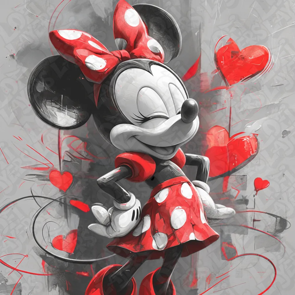 Minnie Mouse Shadowforge by LoFi Layers MakerWorld: Download Free 3D Models