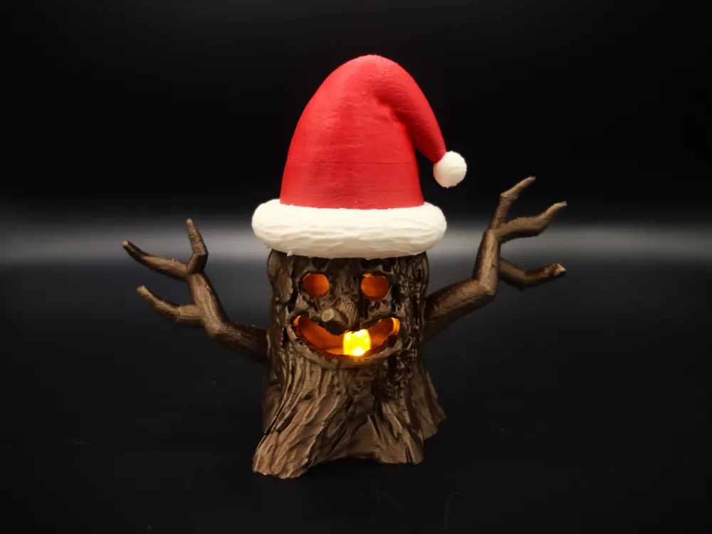 Detailed Textured Tealight Tree by FirleDesign - MakerWorld