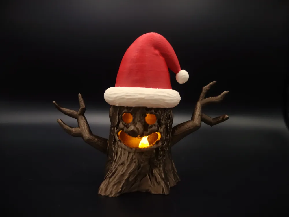 Detailed Textured Tealight Tree by FirleDesign - MakerWorld