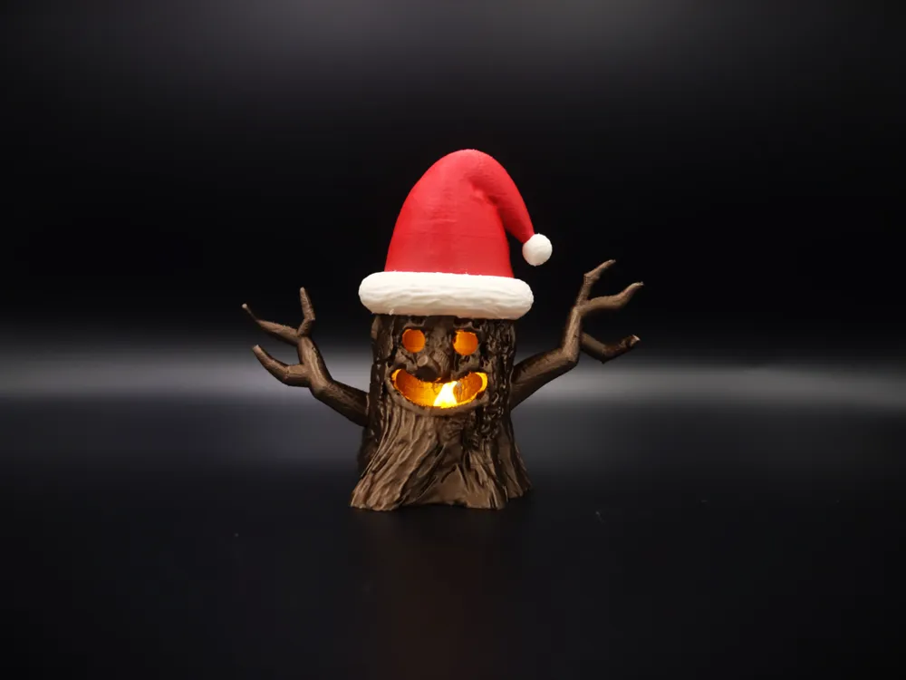Detailed Textured Tealight Tree by FirleDesign - MakerWorld
