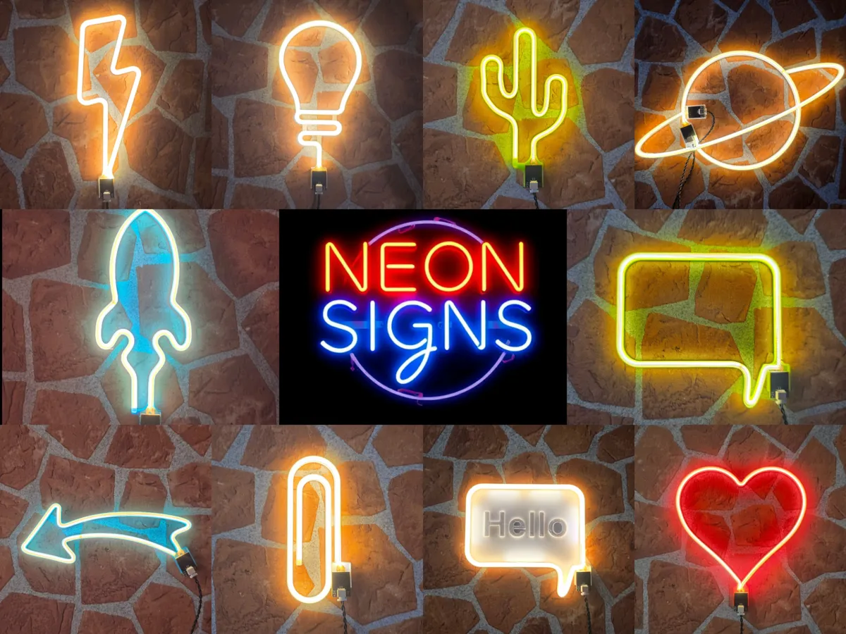 Neon Signs - Free 3D Print Model - MakerWorld