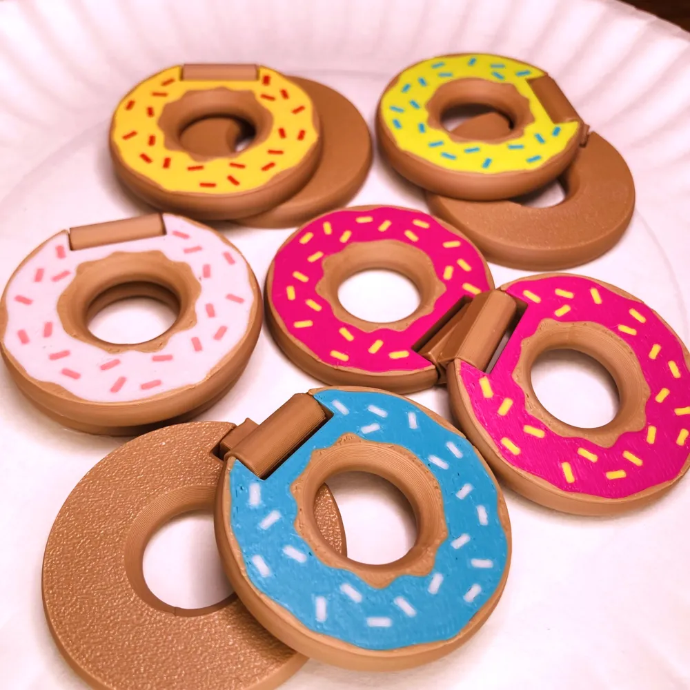 Donut Flip and Slide Fidget, 45 min Print in Place by SpacedOut ...