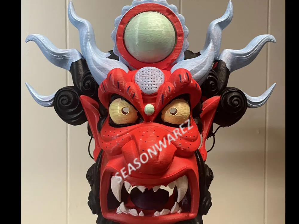 Pilot Demon Mask - KPop Demon Hunters (Gwi-Ma ?) by seasonwarez ...
