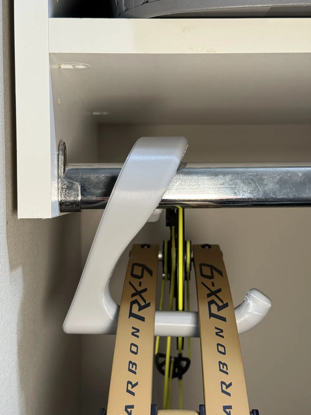 Compound Bow Closet Hanger Hook for Closet Rods - Free 3D Print Model ...