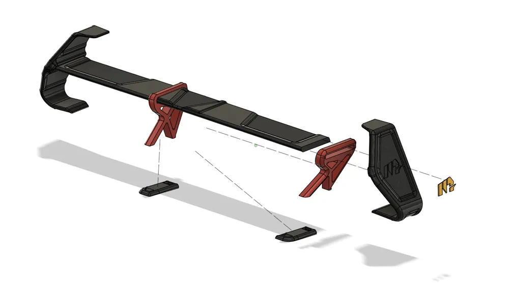 Spoiler YUKA MINI FOR LAWN MOWER ROBOT by salostudio MakerWorld ...
