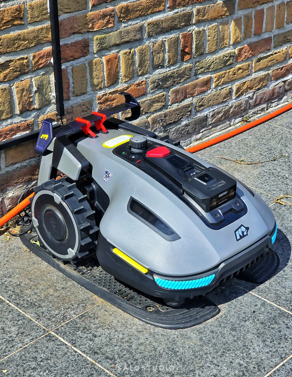 Spoiler YUKA MINI FOR LAWN MOWER ROBOT - Free 3D Print Model - MakerWorld