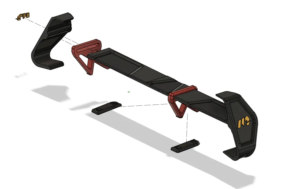 Spoiler YUKA MINI FOR LAWN MOWER ROBOT by salostudio MakerWorld ...