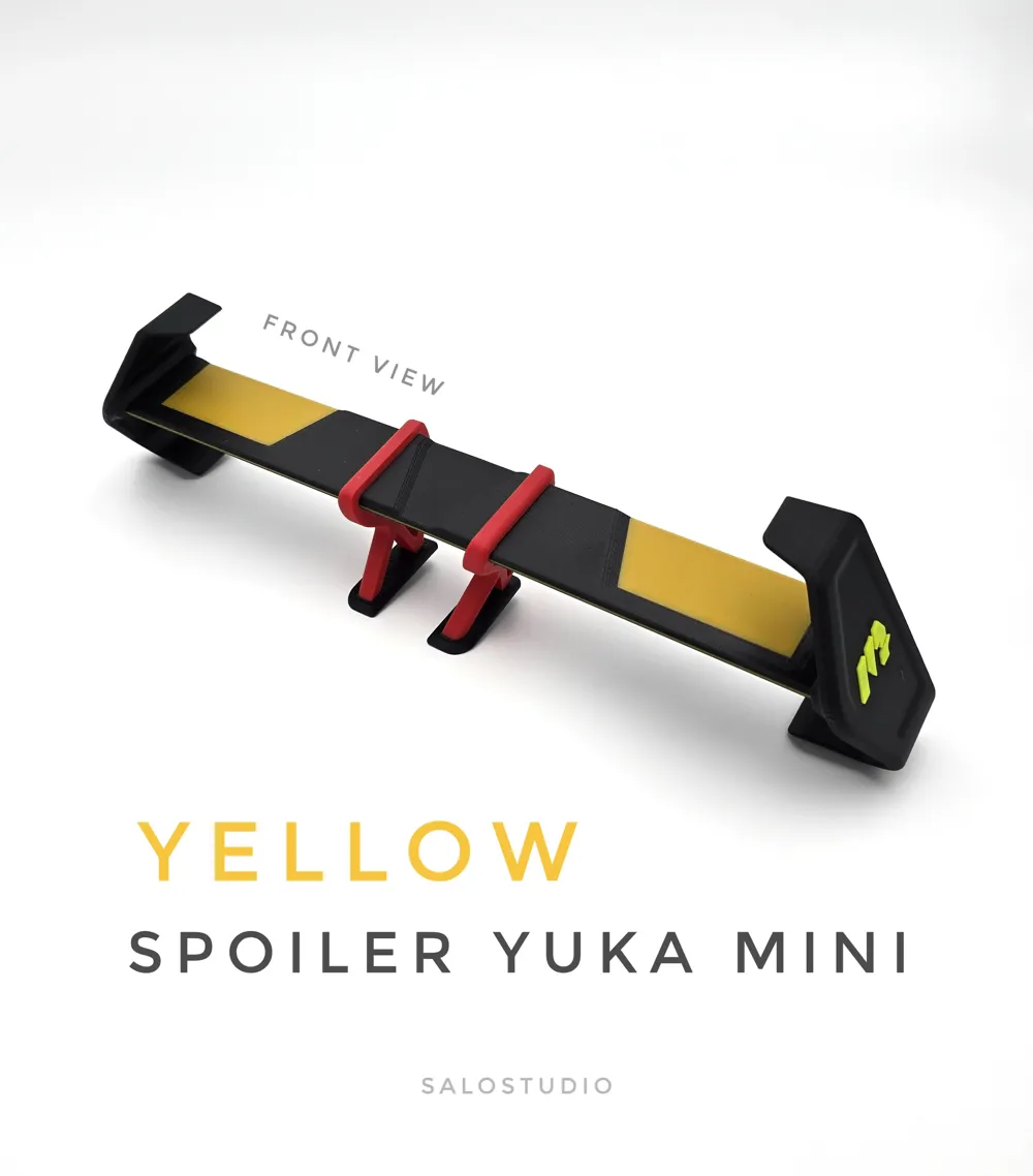 Spoiler YUKA MINI FOR LAWN MOWER ROBOT - Free 3D Print Model - MakerWorld