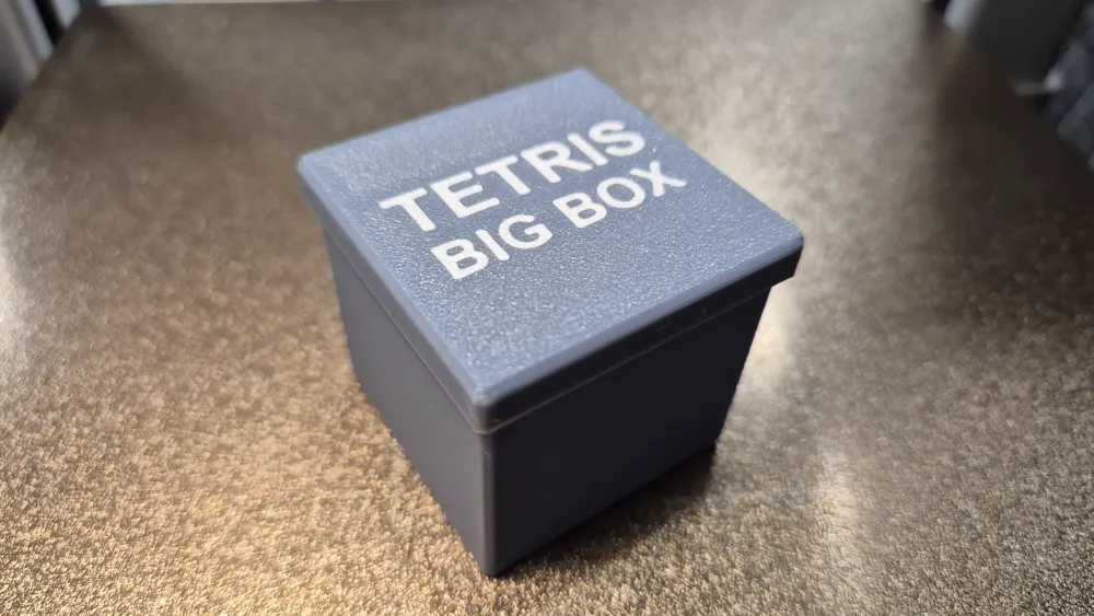 TETRIS BIG BOX - 3D printed puzzle by Dean_Menhennet MakerWorld ...