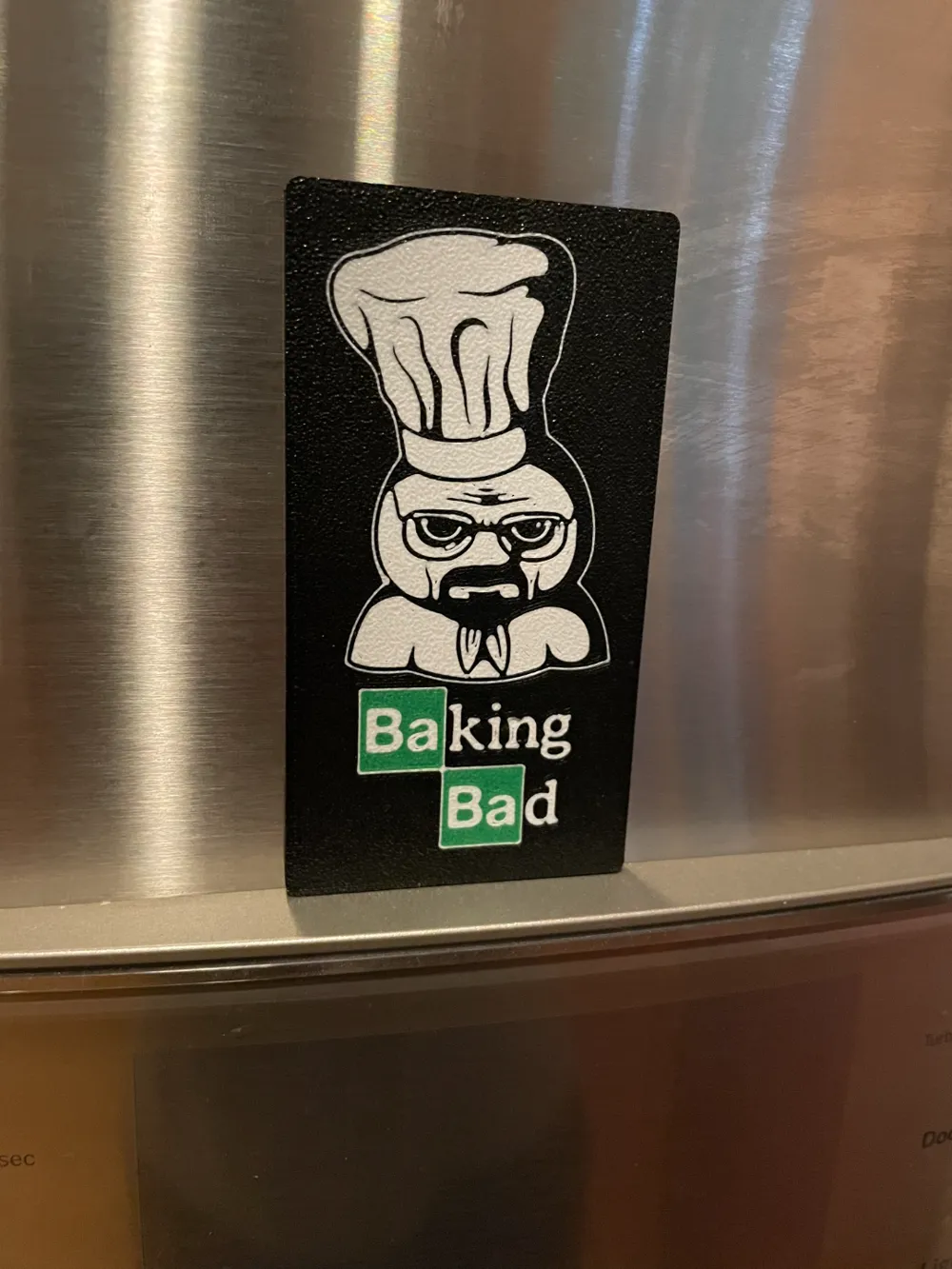 Breaking Bad Fridge Magnet / Baking / Parody / by 3D Prints This Week ...