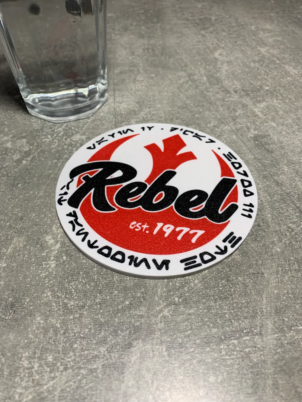 STAR WARS REBEL - COASTER by VM3D MakerWorld: Download Free 3D Models