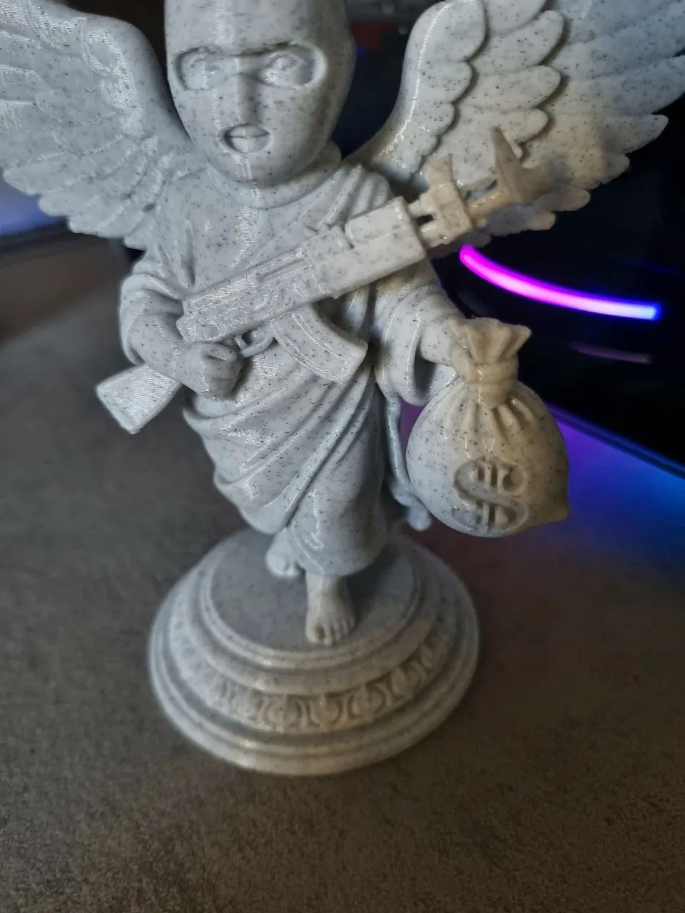 Gangster Angel - Free 3D Print Model - MakerWorld