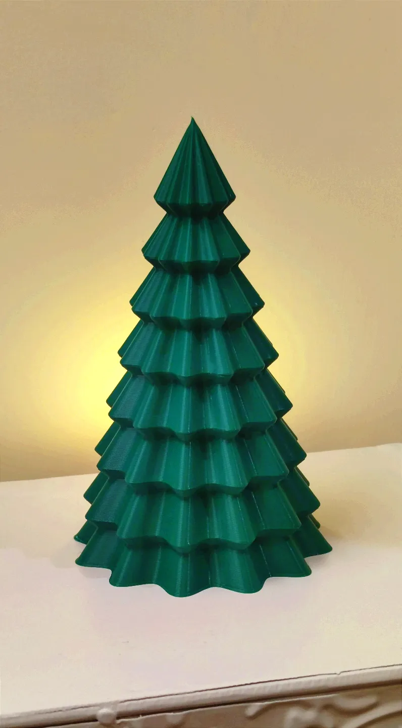 Decorative Christmas tree - Fast print - Vase mode by Archork - MakerWorld