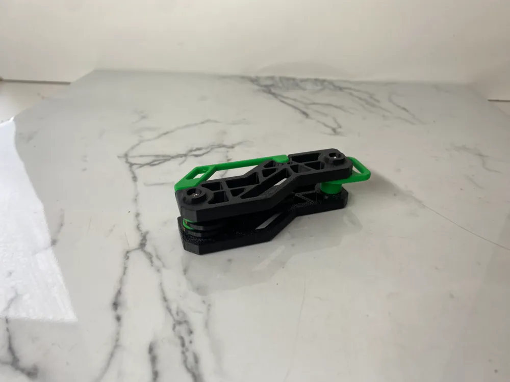 Minimal EDC Key Holder - Free 3D Print Model - MakerWorld