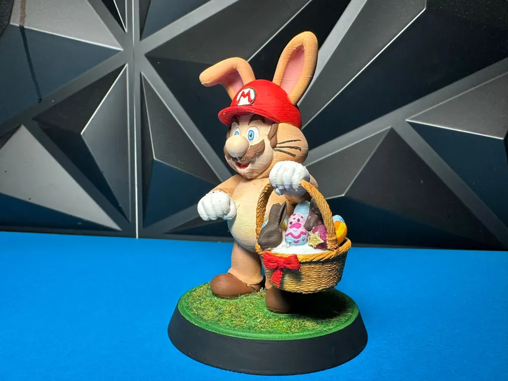 Mario Easter - Free 3D Print Model - MakerWorld