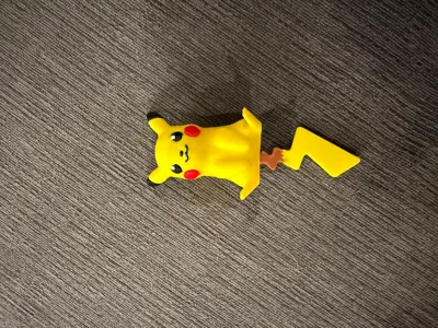 Pikachu Articulated Tail Print-In-Place No Support by ThreeLittleBirds ...