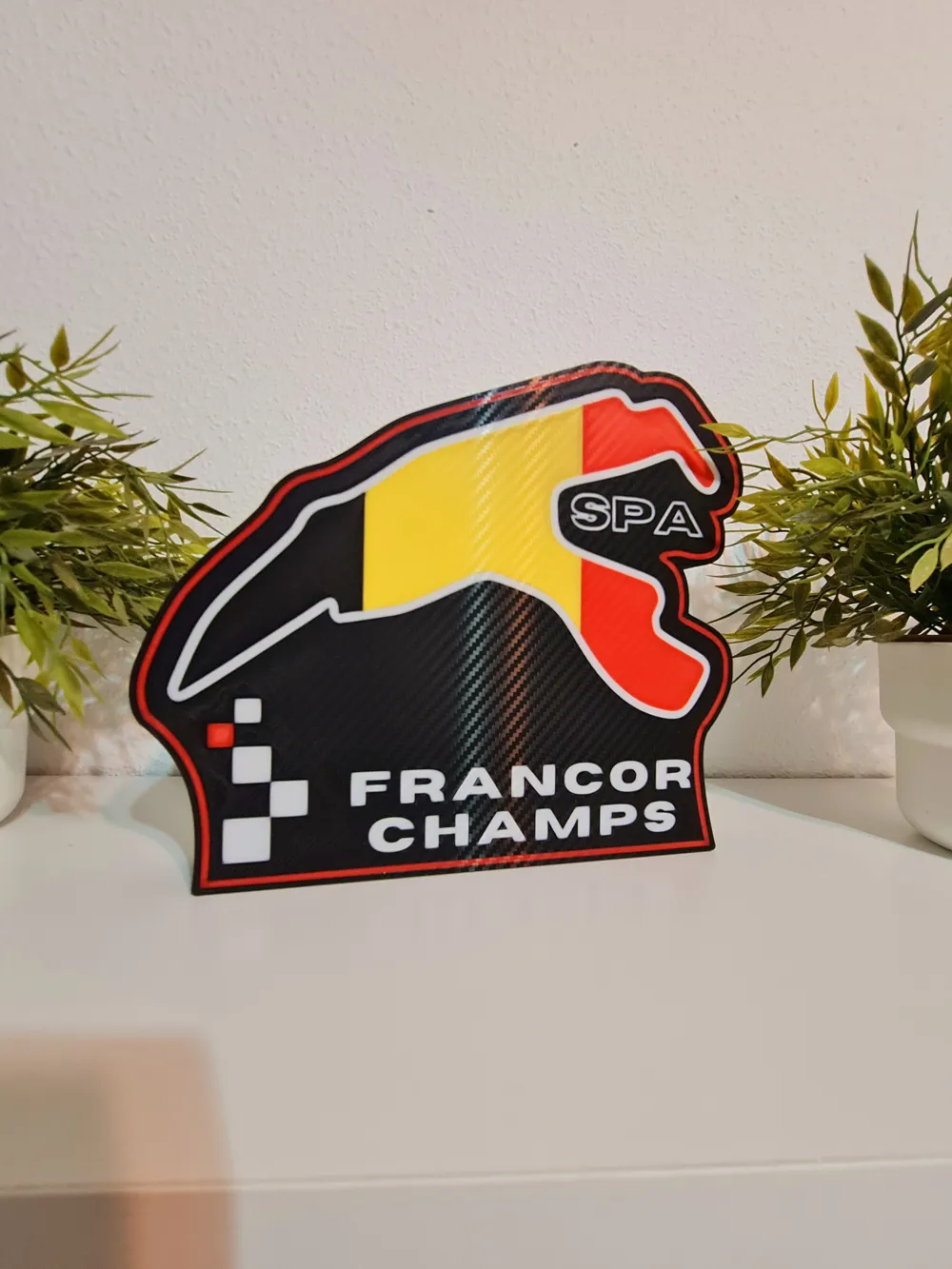 Spa Grand Prix circuit Light Box by MY LIGHT MakerWorld: Download Free ...
