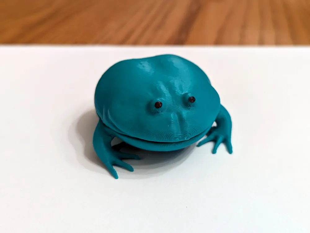 Flexi Frog Fidget in a Toad - Free 3D Print Model - MakerWorld