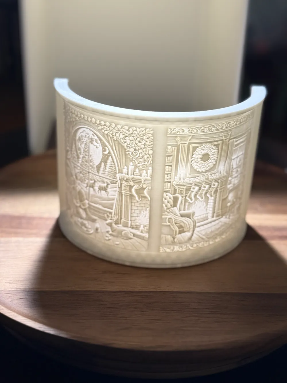 Cozy Christmas Scenes, Santa, Reindeer, Christmas by user_2102863444 ...