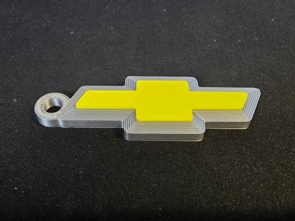Chevrolet Logo Keychain by Mandrake3D - MakerWorld