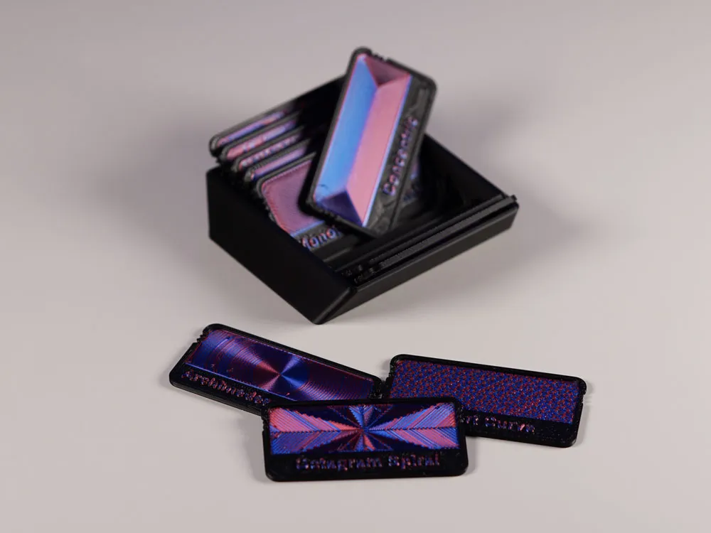 Top Surface Pattern Swatches with Flipping Box by Fr33lab MakerWorld ...