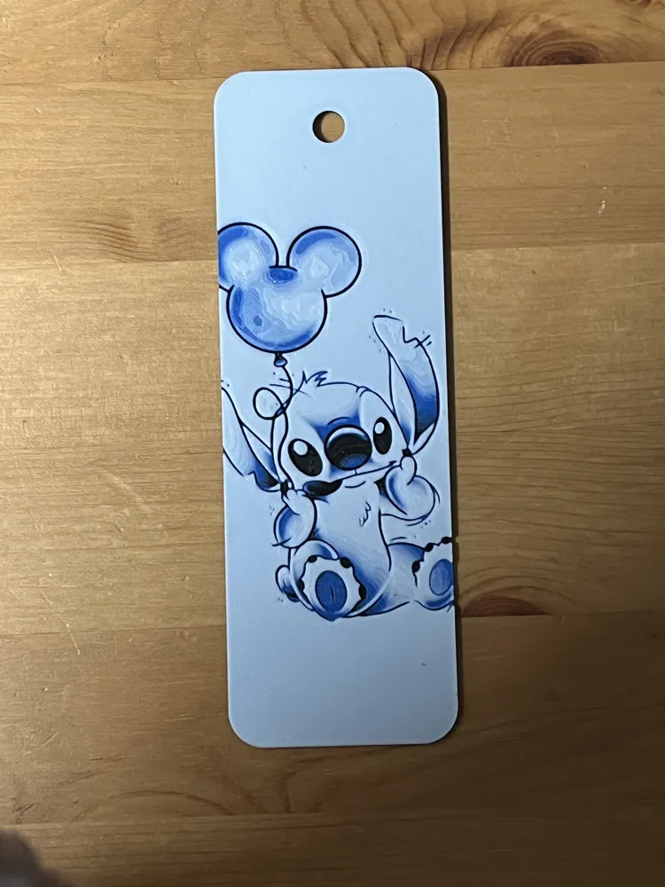 stitch bookmark - Free 3D Print Model - MakerWorld